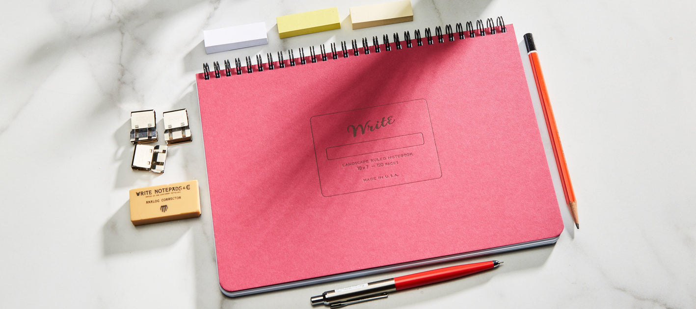 How to Get Your Team Back to Basics with Notebooks and Pencils — Write ...